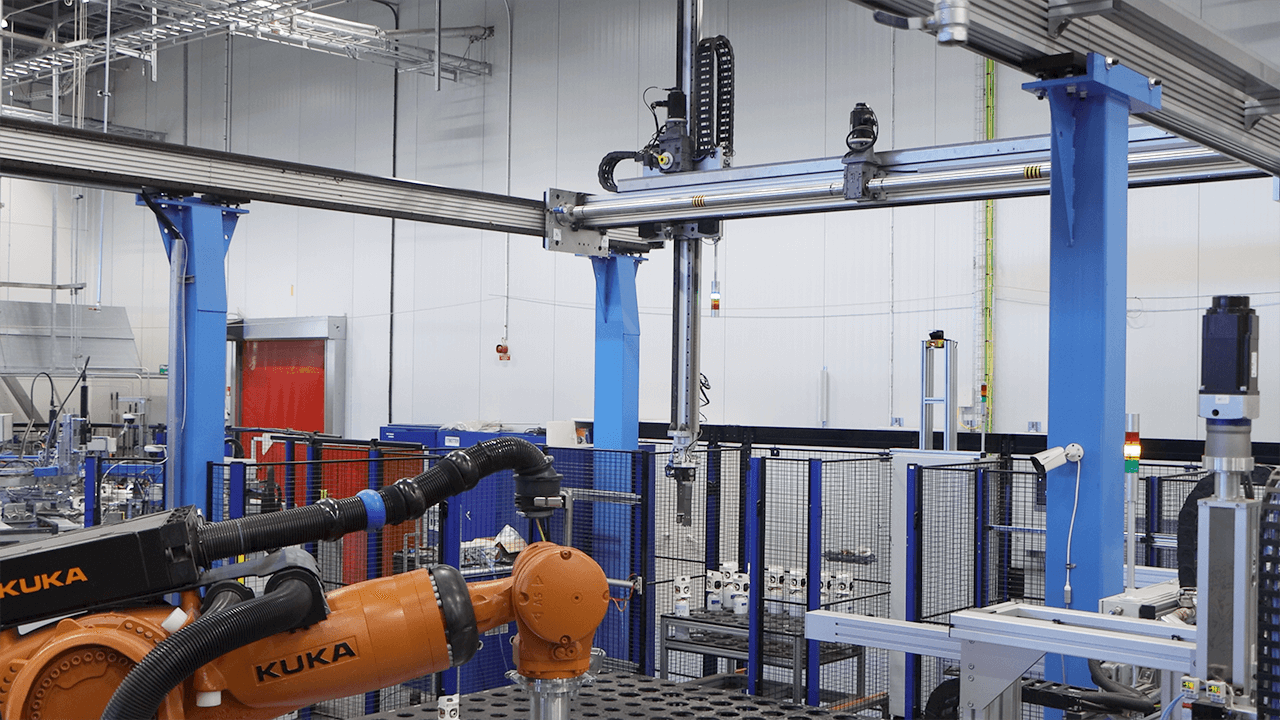 故障气瓶分拣 HGS龙门系统 - HepcoMotion China